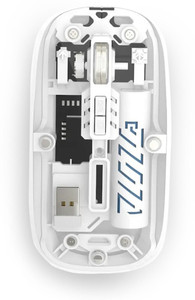 JAXTER Pureview Transparent Wireless and Bluetooth Rechargeable Mouse ...