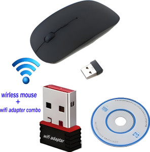 NXG SLIM MOUSE + WIFI ADAPTER COMBO Wireless Laser Gaming Mouse - NXG ...