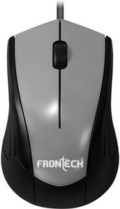 Frontech Wired USB Mouse Stylish Design with 3 Handy Buttons With ...