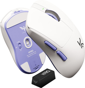 Kreo Ikarus Wireless Gaming Mouse, 100+ Hours Battery, OMRON Optical ...