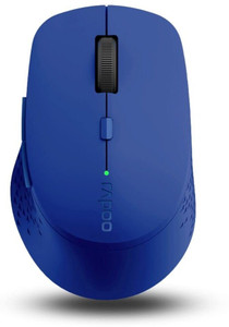 RAPOO M300 Blue Wireless Ambidextrous Optical Mouse with Bluetooth ...