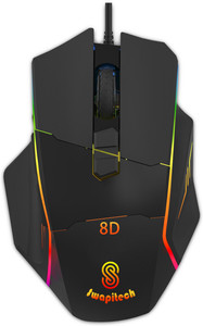 SWAPITECH Shooter 8D Programmable Buttons DPI 12800 Polling Rate 1000Hz ...