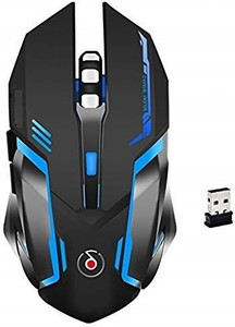 SHRISAIINFOTECH 2.4Ghz Rechargeable Wireless Gaming Mouse 7D Buttons ...