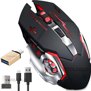 coolcold Gaming Mouse | Rechargeable, Wireless Gaming Mouse | with Type ...