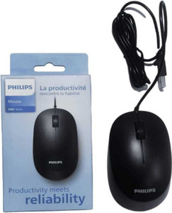 PHILIPS SPK7207BL/94 Wired Ambidextrous Optical Mouse - PHILIPS ...