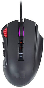 SNSM 12 Button Gaming Mouse 16000DPI Adjustable Weights Wired ...