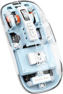 Arctic Fox Pureview Transparent Wireless and Bluetooth Rechargeable ...
