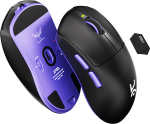 Kreo Ikarus Wireless Gaming Mouse, 100+ Hours Battery, OMRON Optical ...