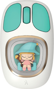 FINGERS CuteClicks WB4 With RGB Lights Wireless Optical Mouse with ...