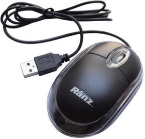 VK TRADERS Ranz Wired Optical Mouse USB 2.0 2000dpi Wired Laser Mouse ...