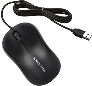 DRAG N DROP COMPUTER Zeronics Wired Ambidextrous Touch Mouse - DRAG N ...