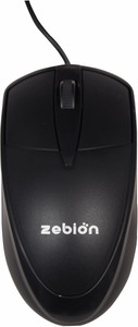 zebion Quick Mouse with DPI 1000, Comfortable Feel, Ergonomic Design, 1 ...