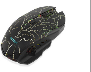 Intex MAX 01 GAMING MOUSE Wired Ambidextrous Optical Gaming Mouse ...