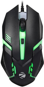 ZEBRONICS UZI Wired Hybrid Gaming Mouse - ZEBRONICS : Flipkart.com