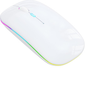 CLUSPEX Slim RGB LED Wireless Gaming 2.4G Wireless + Bluetooth 5.1 ...