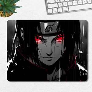 Ourrble Anime Mouse Mat for Itachi Uchiha Anime Printed Mouse pad with ...
