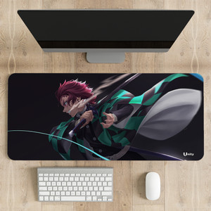 UNITY Anime Demon Slayer Desk Mat Water-Resistant Gaming Mouse Mat For ...