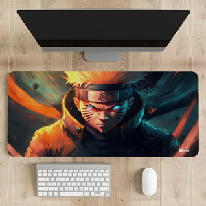 UNITY Naruto Desk Mat Premium Water-Resistant Gaming Mouse Mat Home ...