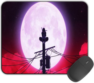 Kirmada Gaming Mouse Pad - Itachi Blood Moon (Naruto) Smooth Surface ...