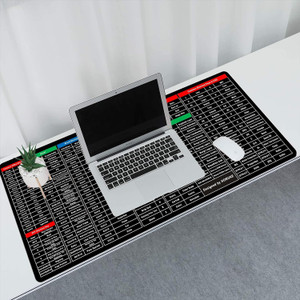 SKY VILLA Portable Desk Mat for Shortcut Key Laptop Large Extended ...