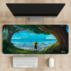 UNITY One Piece Desk Mat Premium Gaming Mouse Mat Home & Office Non ...