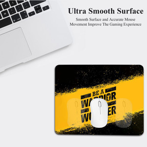 MJDS Mouse Pad Warrior text Ultra-Low Friction Gaming Mouse Mat, Anti ...