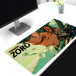 Eshaaver Laptop & Desktop Mat one piece Anime ZORO Printed & Spill ...