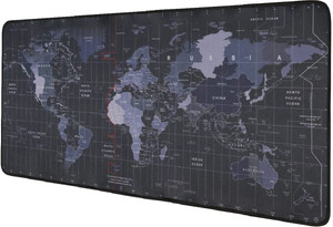 STOLENBAND Gaming World Map Mouse Pad & Keyboard Desk Mat 70X30 CM Non ...