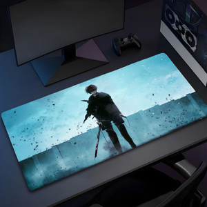 Eshaaver Animie Printed Laptop & Desktop Mat /Desk Pad with Spill Proof ...