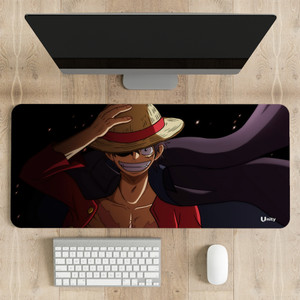 UNITY One Piece Luffy Desk Mat Water-Resistant Gaming Mouse Mat For ...
