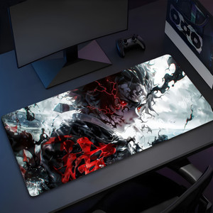 Eshaaver Laptop/Desktop Mat Demon slayer Animie Tanjiro Printed Anti ...