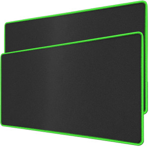 XIKKART XXL Green Border Mousepad For Gaming, Professional Work, Office ...