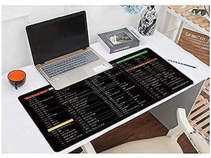 WEMOL Portable Desk Mat for Shortcut Key Laptop Large Extended Mouse ...