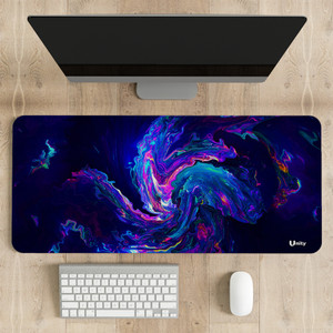 UNITY Abstract Desk Mat Water-Resistant Gaming Mouse Mat For Home ...