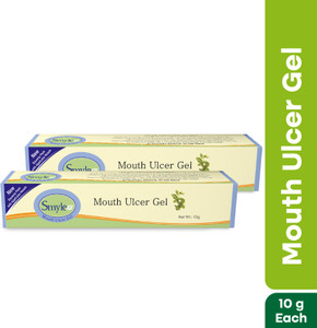 Smyle Ayurvedic Mouth Ulcer Gel - 10 gm (Pack of 2) - Minty - Buy Oral ...