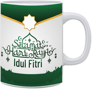 Best Good Salamat Hari Raya Idul Fitri Printed Coffee, Tea Ceramic ...