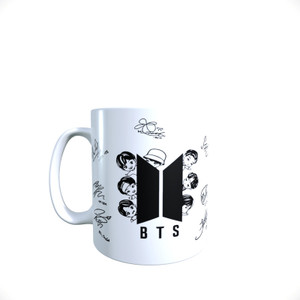 MUGSIP Cup Bts Lover Bts Army Bts Signature V Suga J Hope Jungkook Jin ...