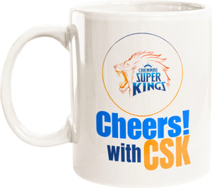 CIC Cheers with CSK – 2025 IPL Coffee by CustomInk Creations Ceramic ...