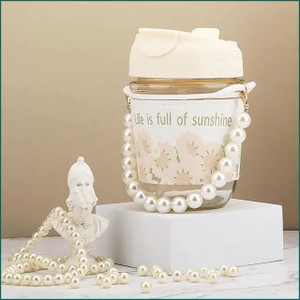 PIXNA TRAVEL SIPPER DOUBLE DRINK STRAW WITH CHAIN Plastic Coffee Mug ...