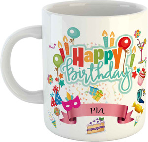 Impresion Happy Birthday Pia Coffee Cup Best Birthday Gift for Kids ...