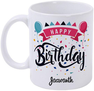 epheriwala Happy Birthday JASWANTH /Birthday Gifts Printed Ceramic ...