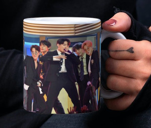 World Classic BTS Logo/BTS Signature/BTS MUSIC/All Boys Ceramic Coffee ...