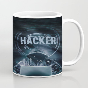 Tanvi Hacker Quoted & Graphic Printed Coffee Ceramic Coffee Mug Price ...