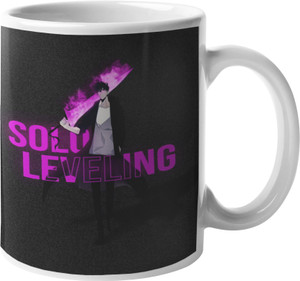 Manga Shop Solo Leveling Anime With Weapon Look Printed | Hard Quality ...