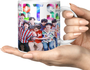 PrintingZone Bts mug Bts signature mug V Suga J-Hope Jungkook Jin Jimin ...