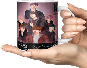 PrintingZone Bts Cup Bts signature Cup V Suga J-Hope Jungkook Jin Jimin ...