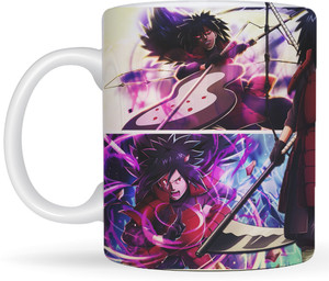 Replix Naruto Anime Madara Uchiha Printed Ceramic Coffee Cup for Girls ...