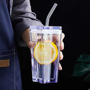 GTC TG-3009 Tumber Glass with Lid and Straw Glass Tumbler Price in ...