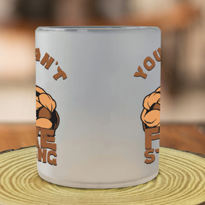 VINIROH Glass Coffee You Cant Fake Strong Theme 11.80oz funny Tea Cup ...