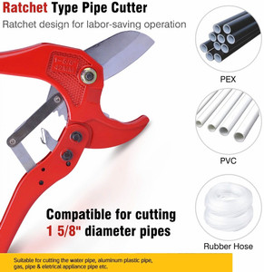 Flipkart.com | BalRama PVC Pipe Cutter Rubber PEX PPR Tube Ratchet ...